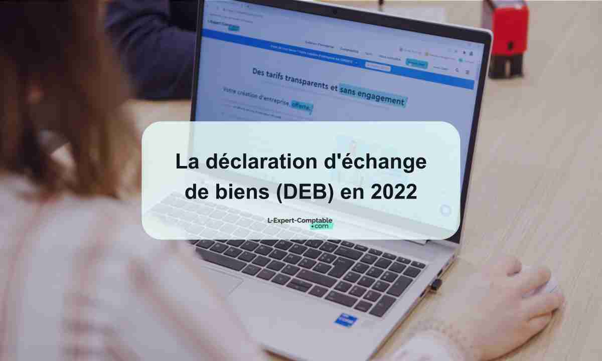 La déclaration d'échange de biens (DEB) en 2023