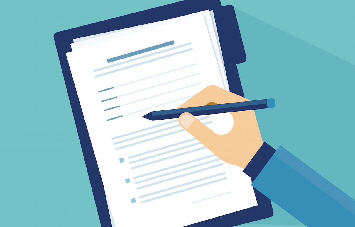 Comment remplir un imprimé M0