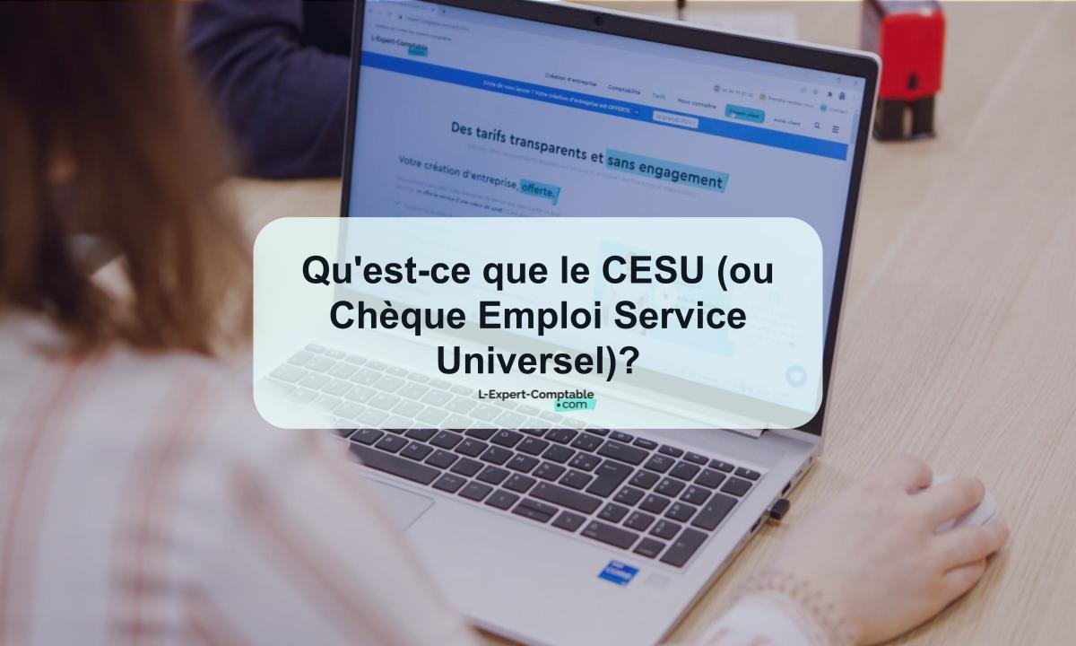Qu'est-ce que le CESU (ou Chèque Emploi Service Universel)?